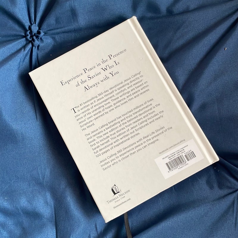 Jesus Calling, 365 Devotions with Real-Life Stories