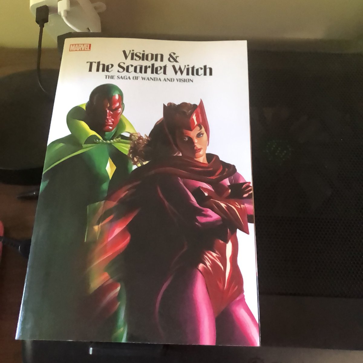 Vision and the Scarlet Witch - the Saga of Wanda and Vision TPB by ...