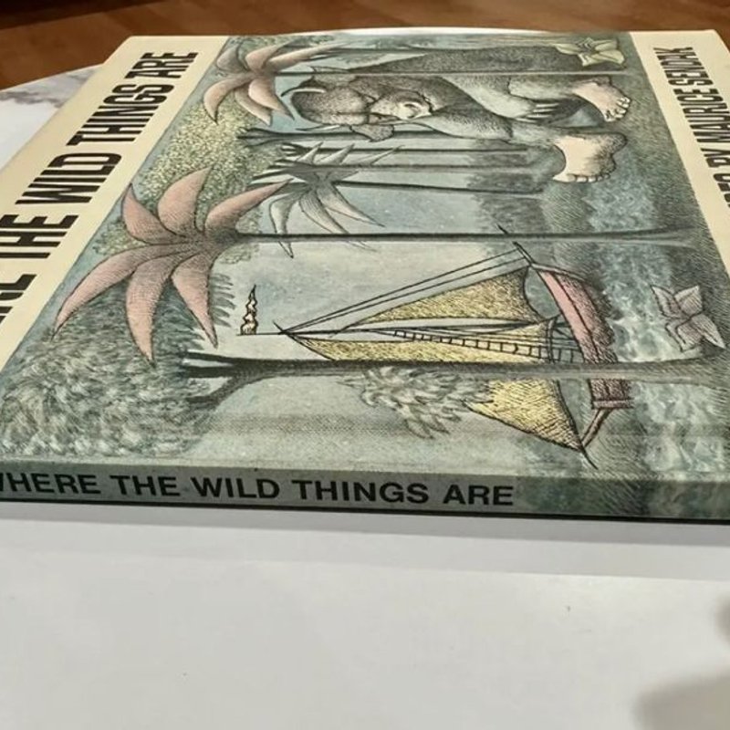 1st Edition Where The Wild Things Are Maurice Sendak 1963 Very Good by ...