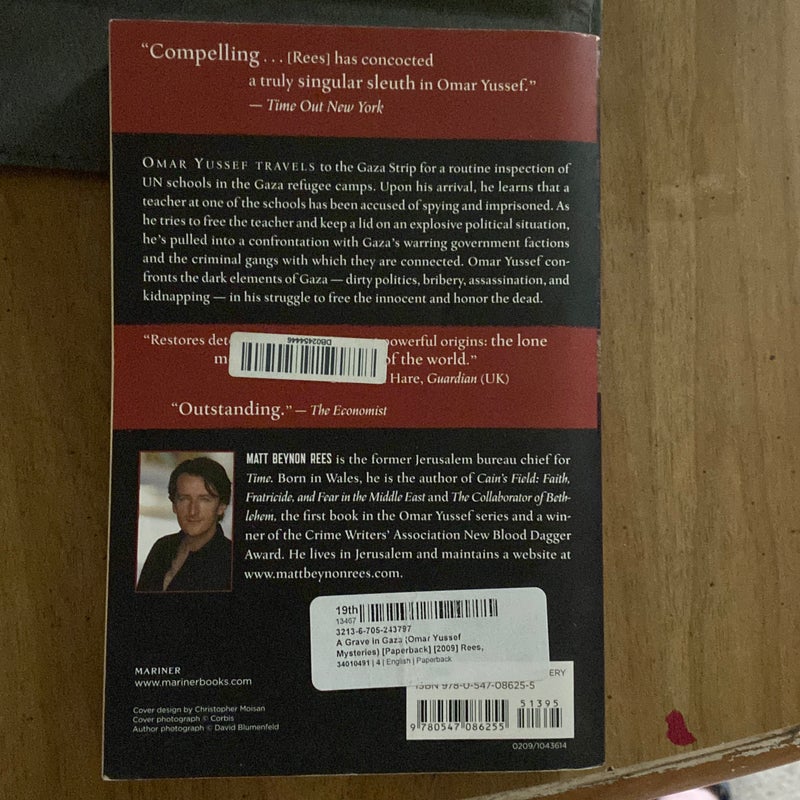 A Grave in Gaza by Matt Beynon Rees, Paperback | Pangobooks