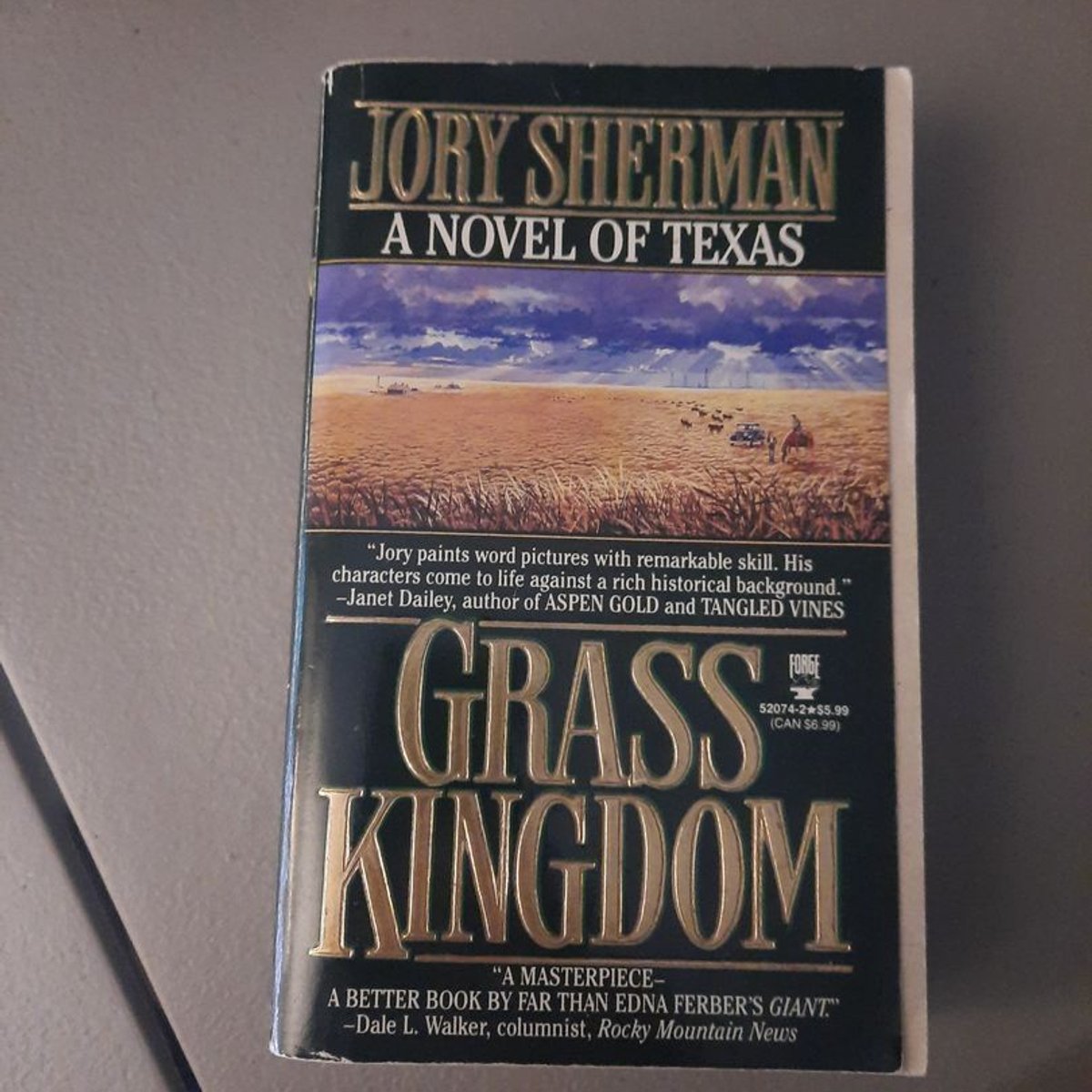 Grass Kingdom by Jory Sherman