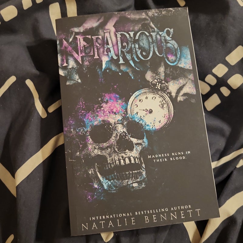 Nefarious by Natalie Bennett, Paperback | Pangobooks
