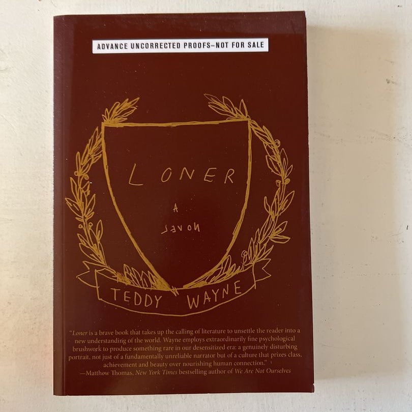 Loner by Teddy Wayne