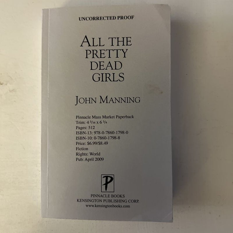 All the Pretty Dead Girls by John Manning