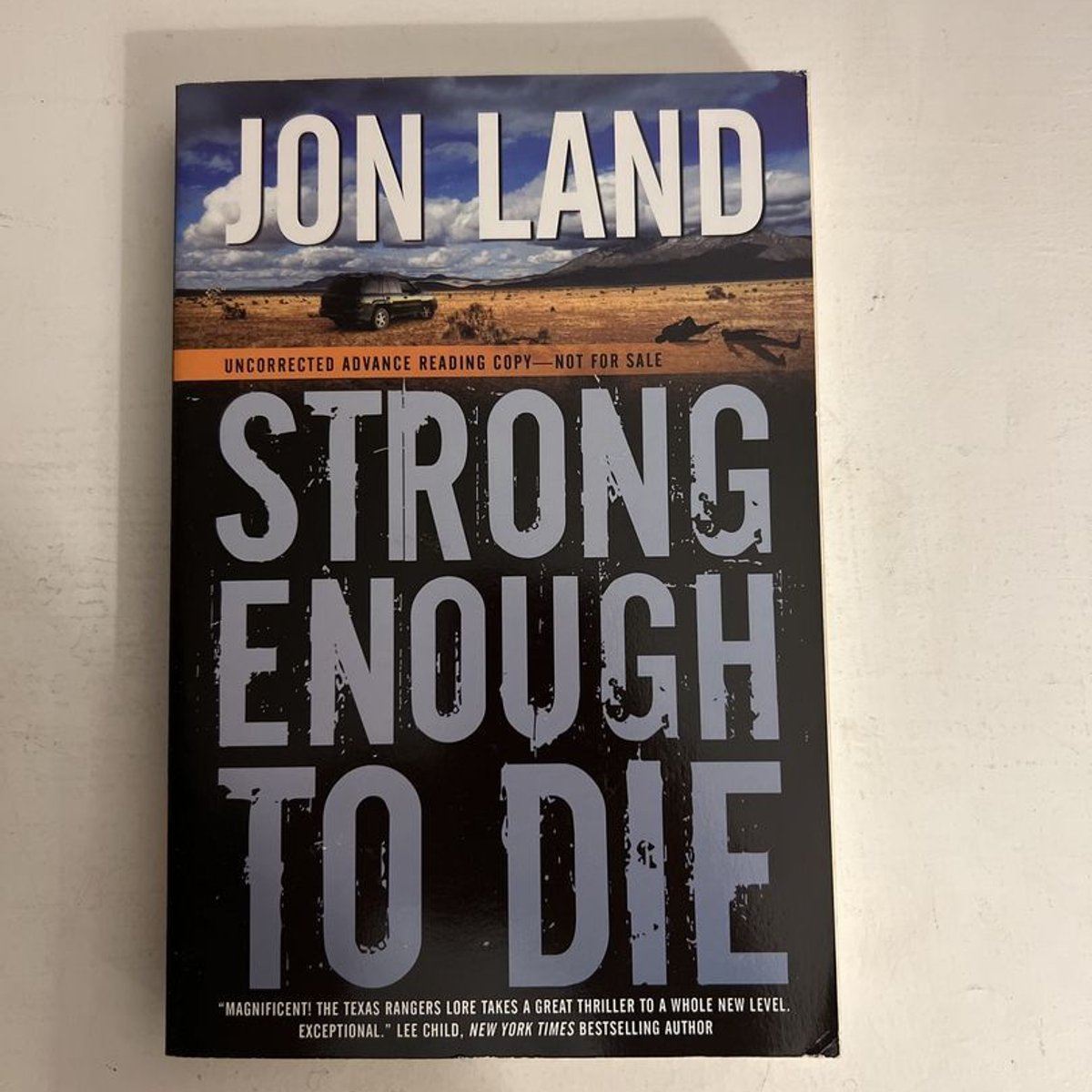 Strong Enough to Die by Jon Land