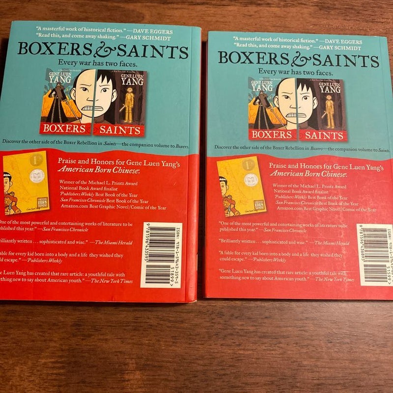 Boxers and Saints Boxed Set by Lark Pien