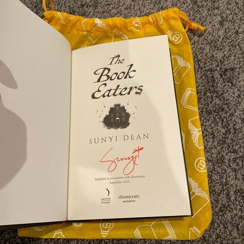The Book Eaters Illumicrate SIGNED by Sunyi Dean, Hardcover | Pangobooks