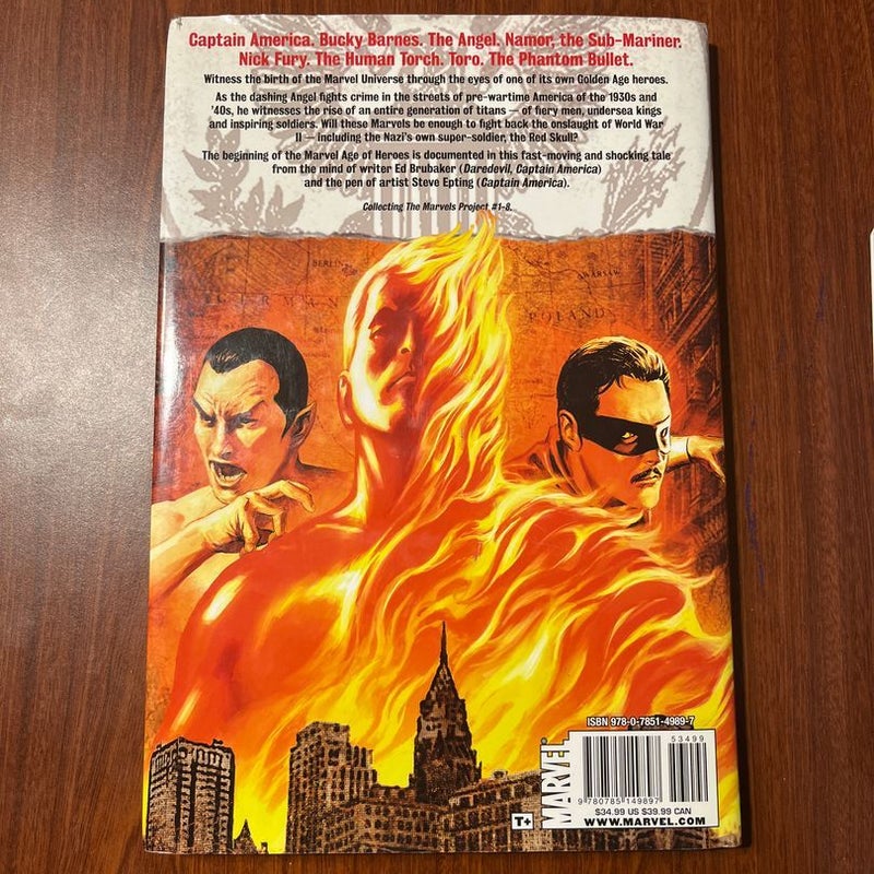 The Marvels Project : Birth Of The Super Heroes Red Skull Variant by Ed ...