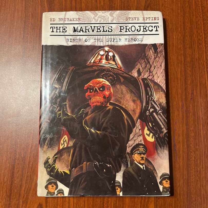 The Marvels Project : Birth Of The Super Heroes Red Skull Variant by Ed ...