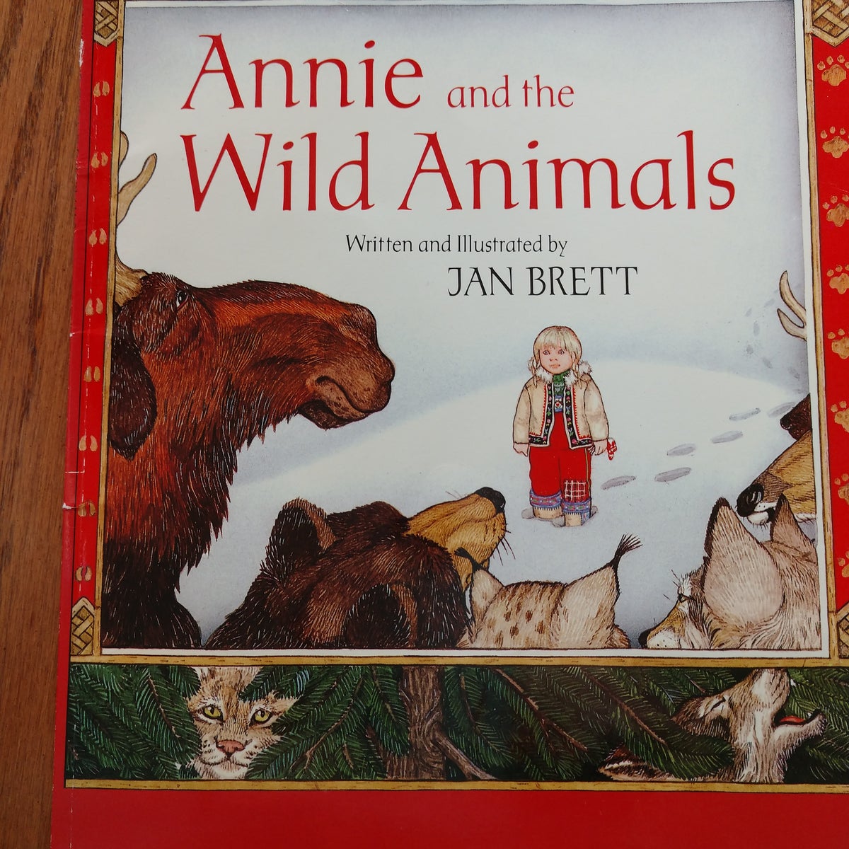 Annie and the Wild Animals by Jan Brett