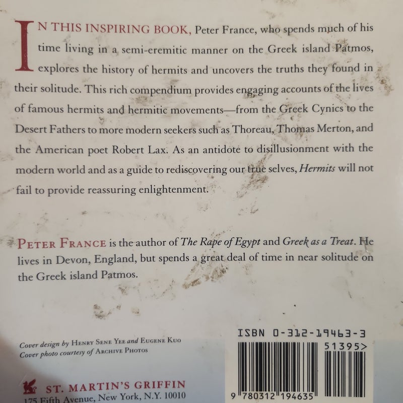 Hermits by Peter France; France France, Paperback | Pangobooks