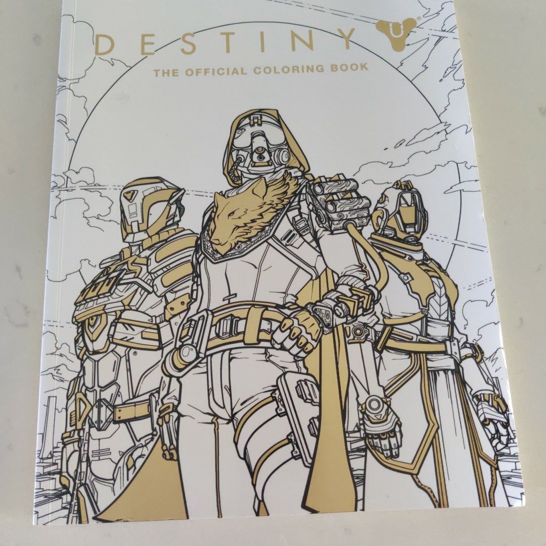 Destiny: the Official Coloring Book by Bungie