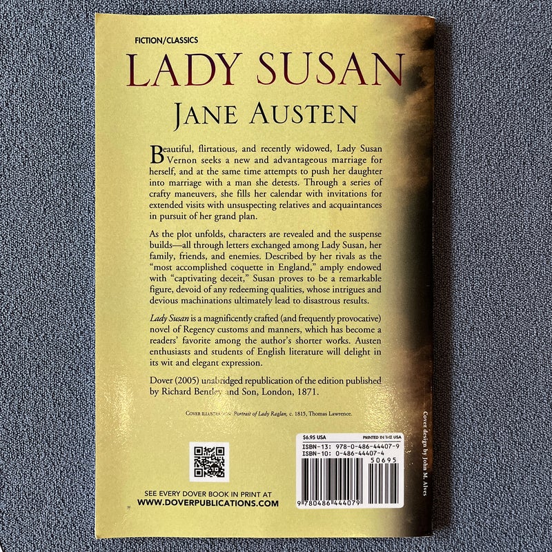 Lady Susan by Jane Austen, Paperback | Pangobooks
