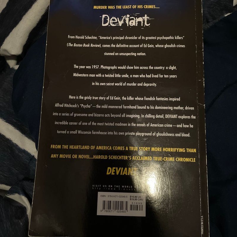 Deviant by Harold Schechter