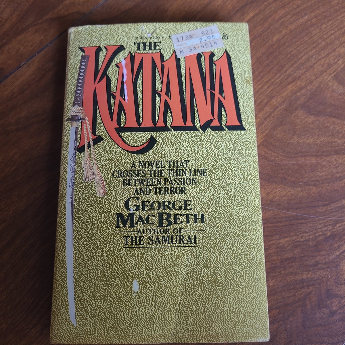 The Katana by George MacBeth, Paperback | Pangobooks