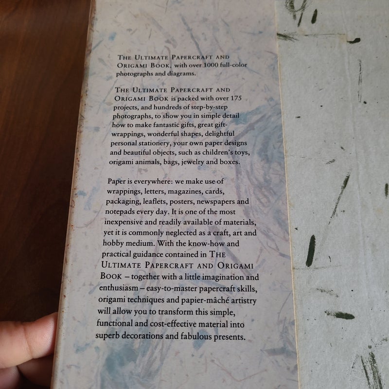 The Ultimate Papercraft and Origami Book