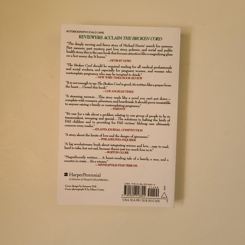 Broken Cord by Michael Dorris, Paperback | Pangobooks