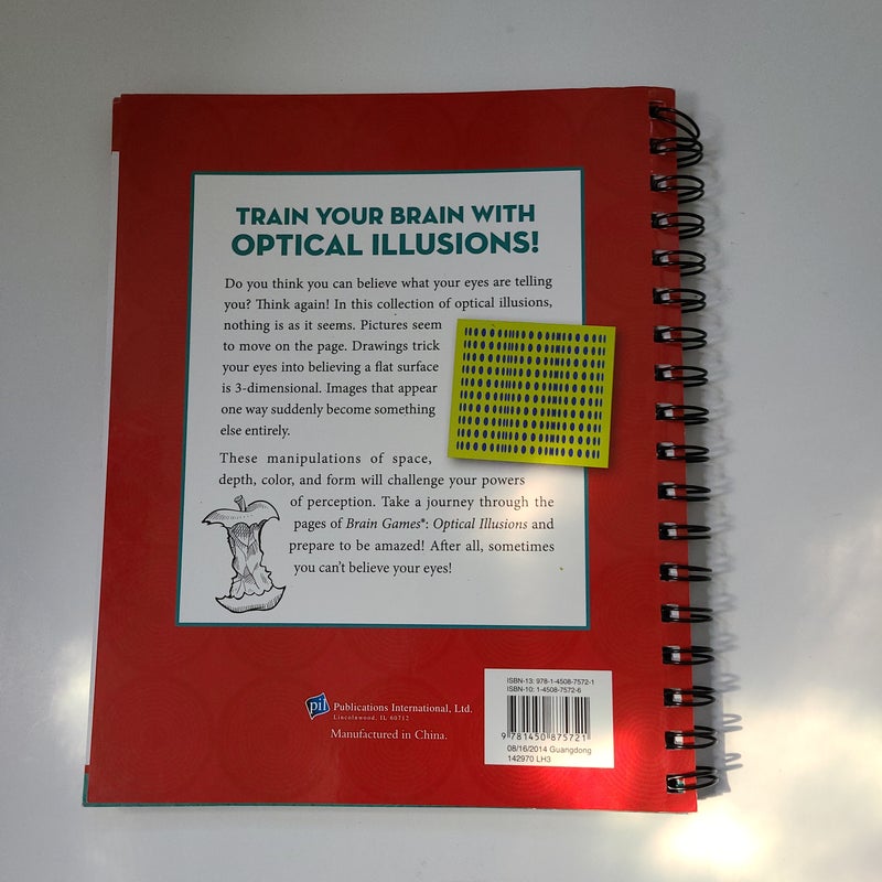 Brain Games: Optical Illusions by Publications International Ltd. Staff ...