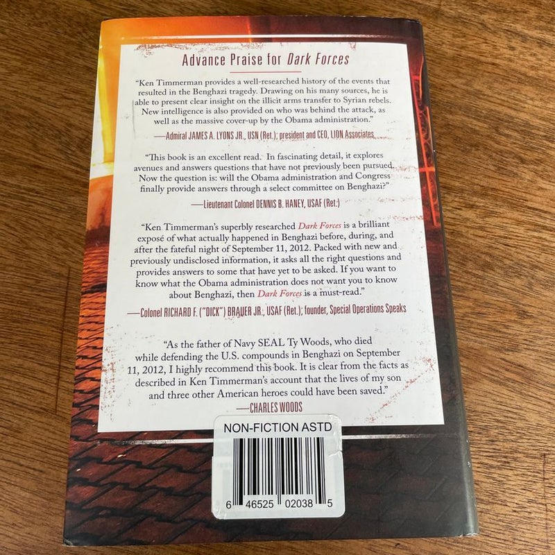 Dark Forces by Kenneth R. Timmerman, Hardcover | Pangobooks