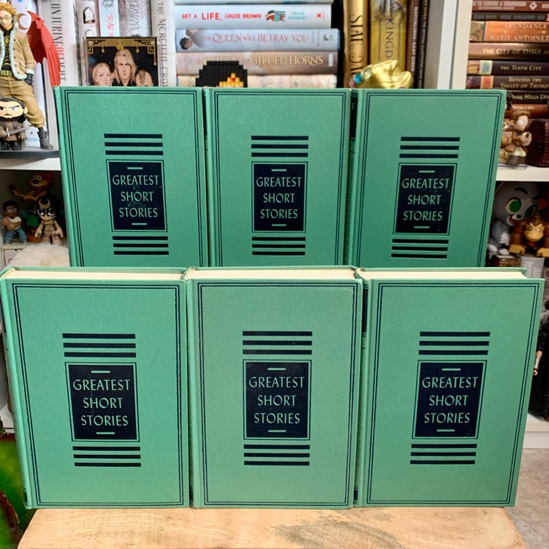 Vintage Book Set: Greatest Short Stories, Volumes 1-6 by Miscellaneous ...