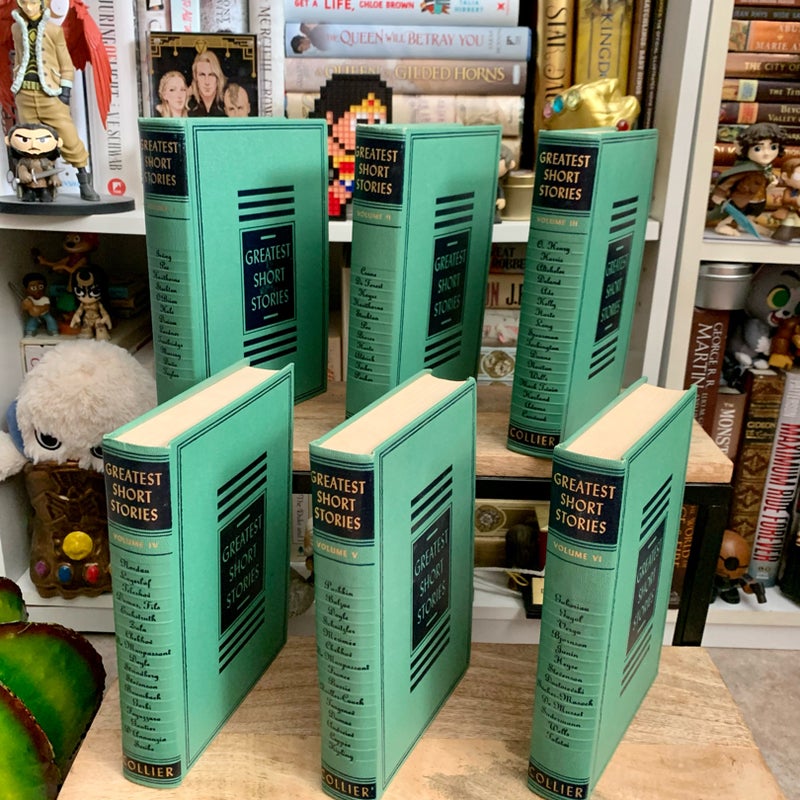 Vintage Book Set: Greatest Short Stories, Volumes 1-6 by Miscellaneous ...