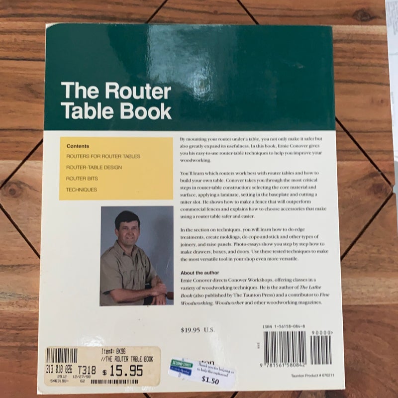 The Router Table Book