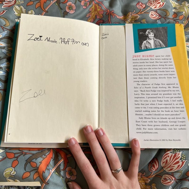 Double Fudge by Judy Bloom, Hardcover | Pangobooks