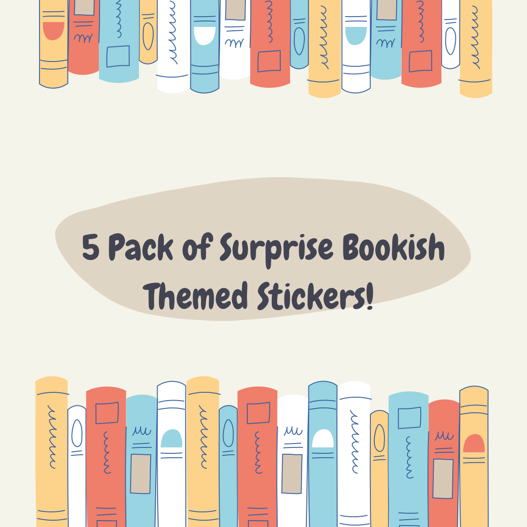 5 pack/surprise bookish themed stickers! by , Paperback | Pangobooks