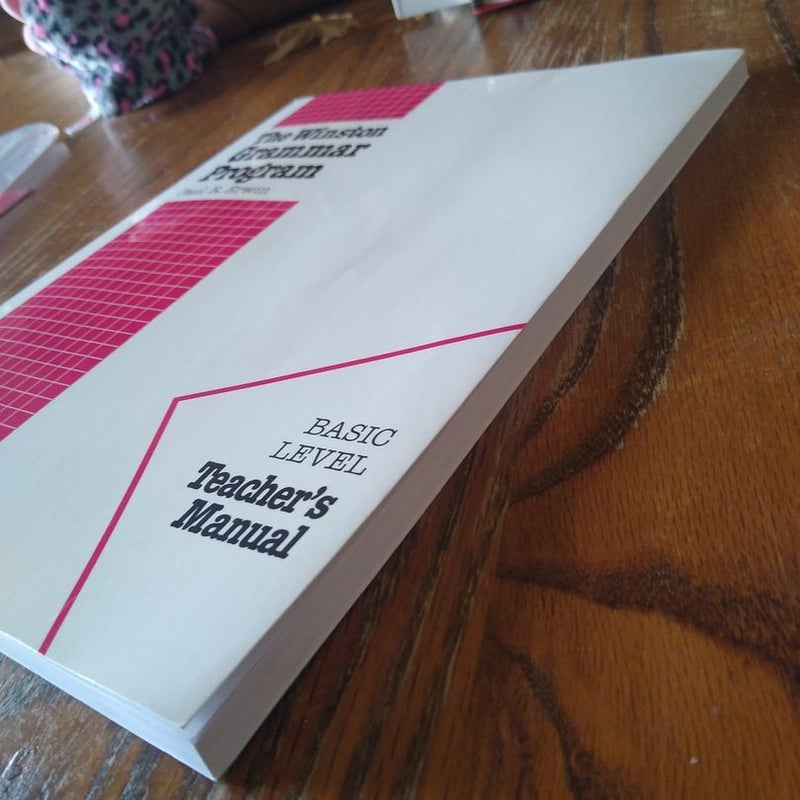 ⭐The Winston Grammar Program - Basic Level by Paul R. Erwin, Paperback | Pangobooks