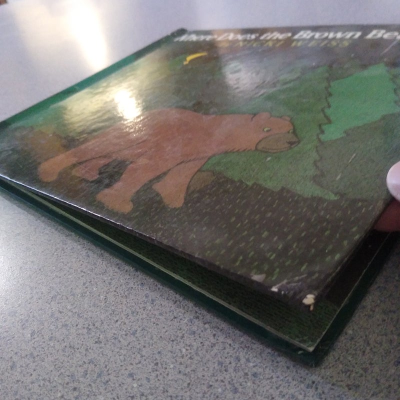 Where Does the Brown Bear Go? by Nicki Weiss