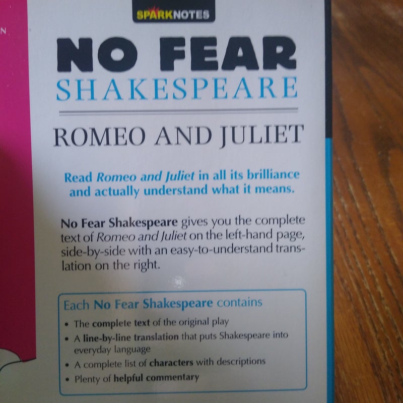 Romeo and Juliet (No Fear Shakespeare) by SparkNotes