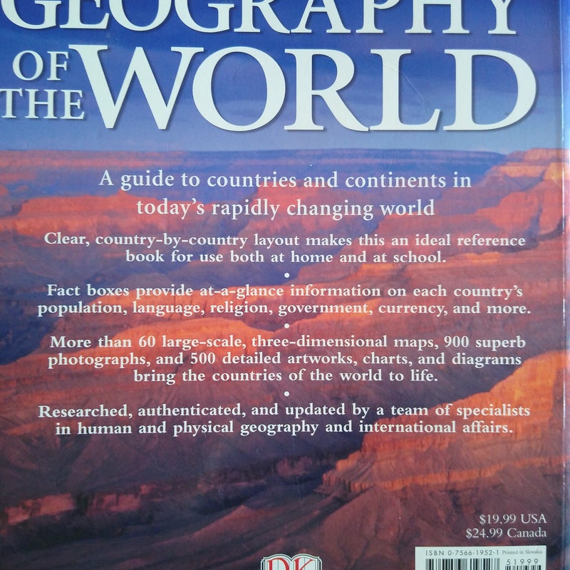 Geography of the World by Simon Adams, Paperback | Pangobooks