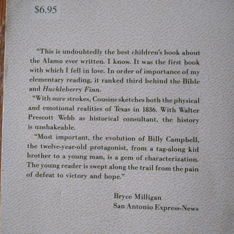 The Boy in the Alamo by Margaret Cousins