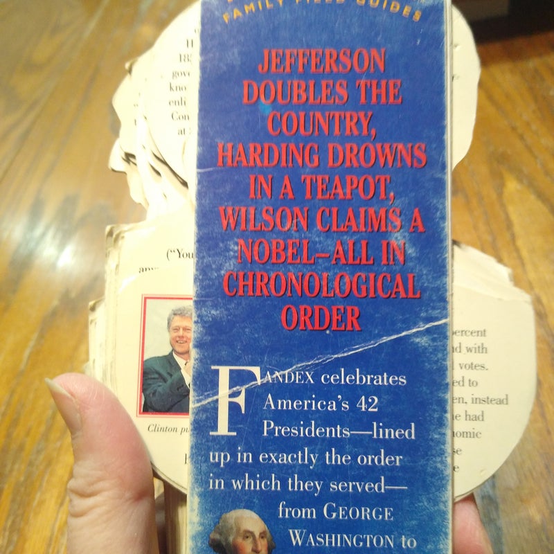 Fandex Family Field Guides: Presidents by Steven Aronson