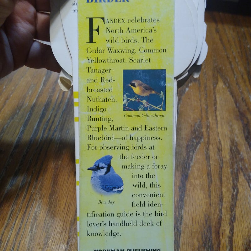 ⭐Fandex Family Field Guides: Birds by Michael W. Robbins, Paperback ...