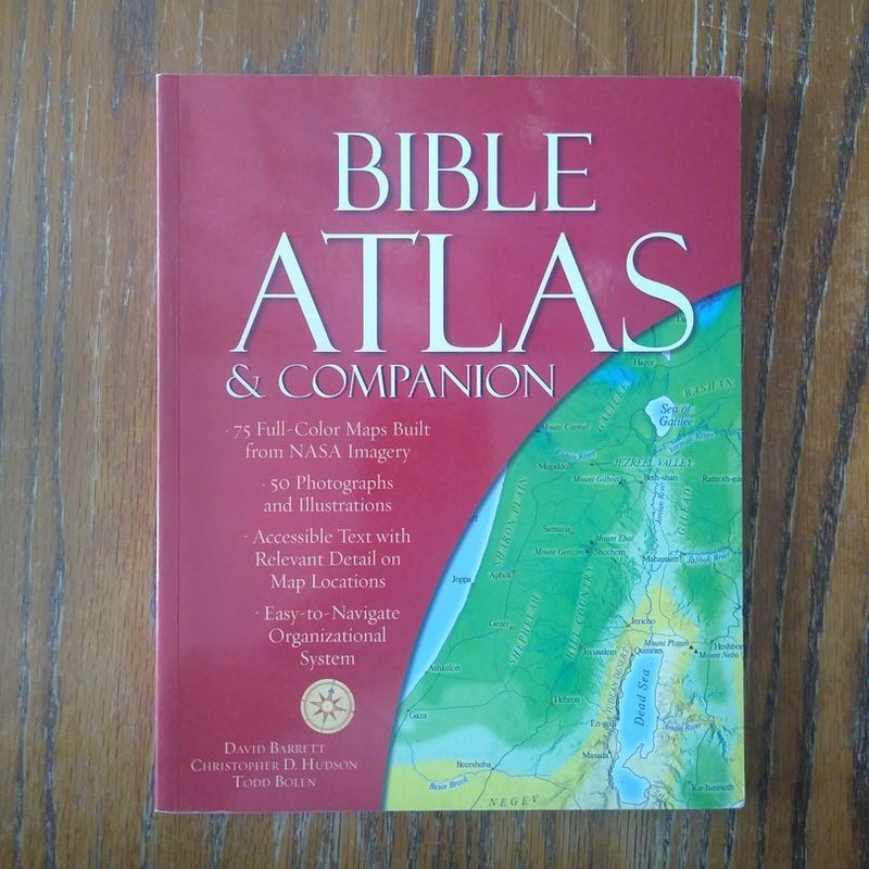 Bible Atlas and Companion by Todd Bolen, David Barrett, Christopher D ...