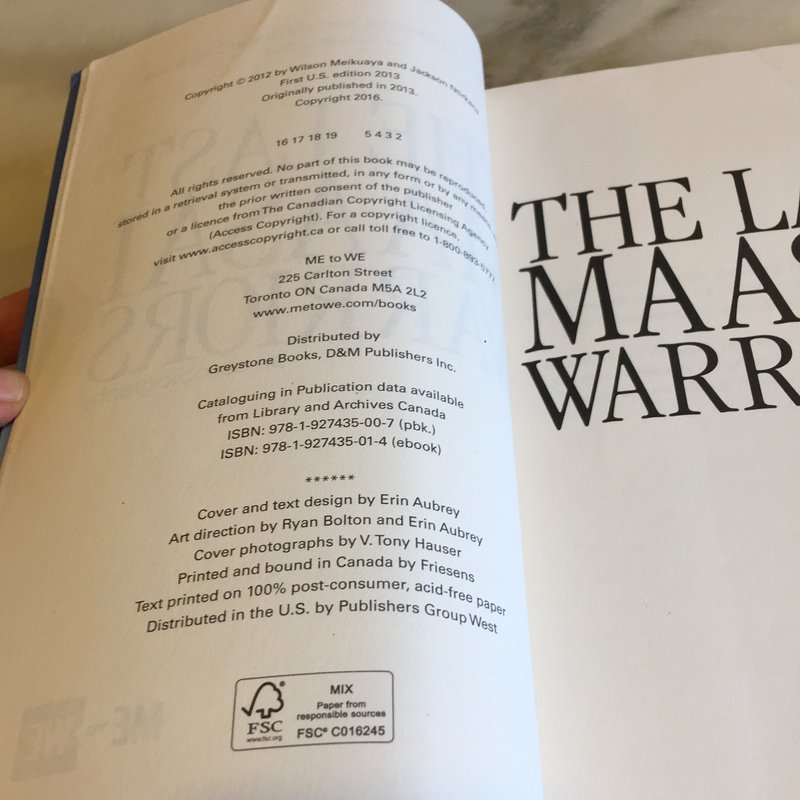 The Last Maasai Warriors by Wilson Meikuaya, Jackson Ntirkana, Susan ...