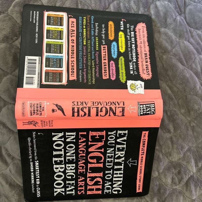 Everything You Need to Ace English Language Arts in One Big Fat Notebook
