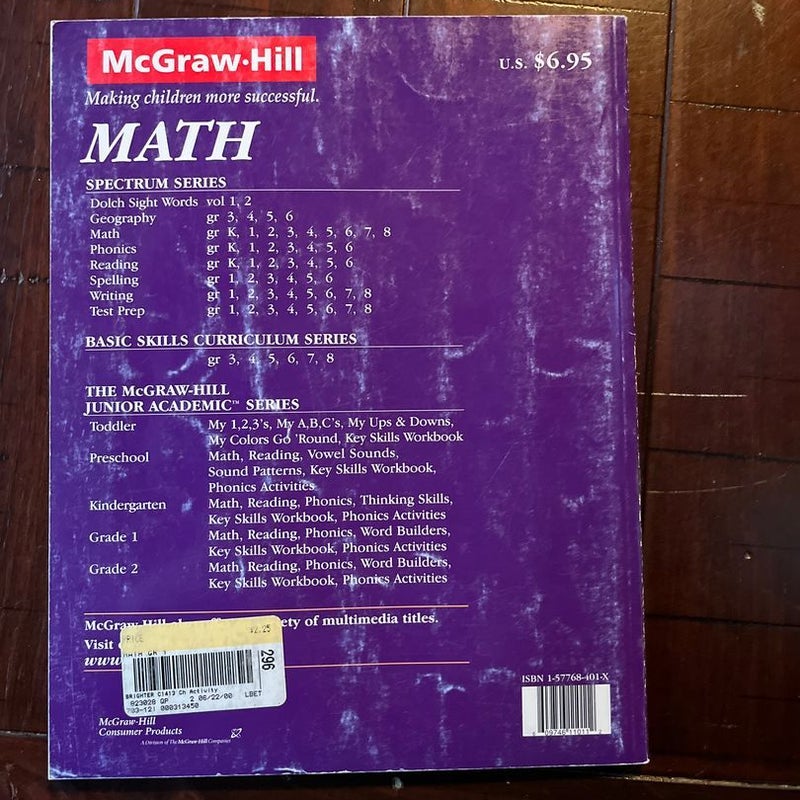 Spectrum Math, Grade 1 by Vincent Douglas