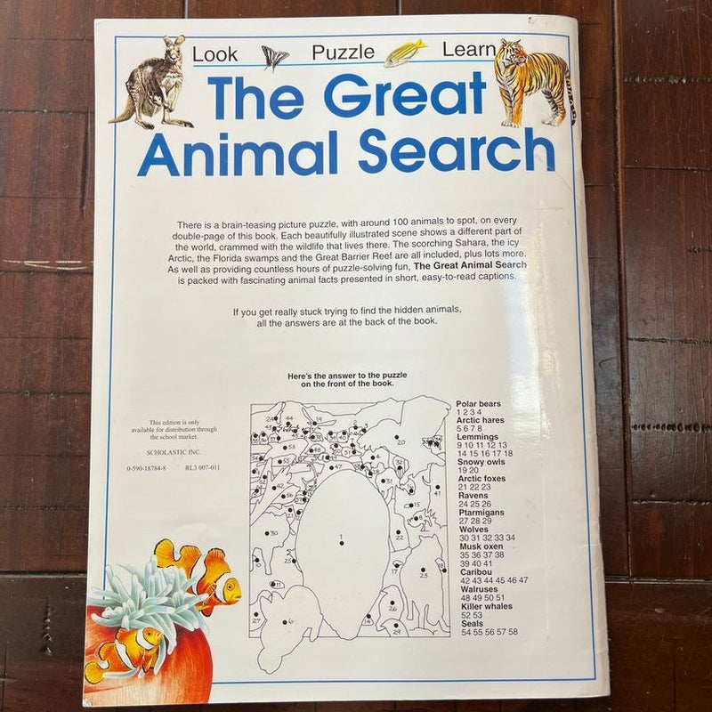 The Great Animal Search by Ian Jackson, Paperback | Pangobooks