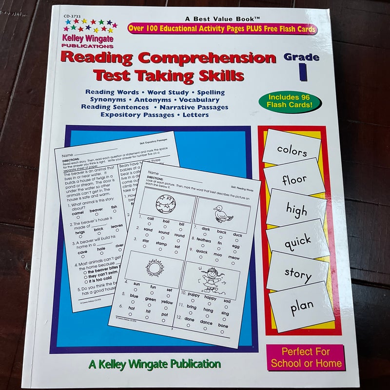 Reading Comprehension Test Taking Skills Grade 1 by Patricia Pedigo ...