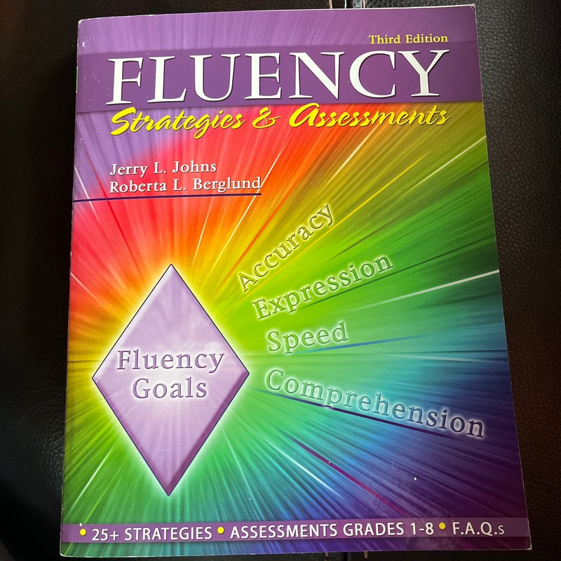 Fluency by Jerry Johns, Roberta L. Berglund