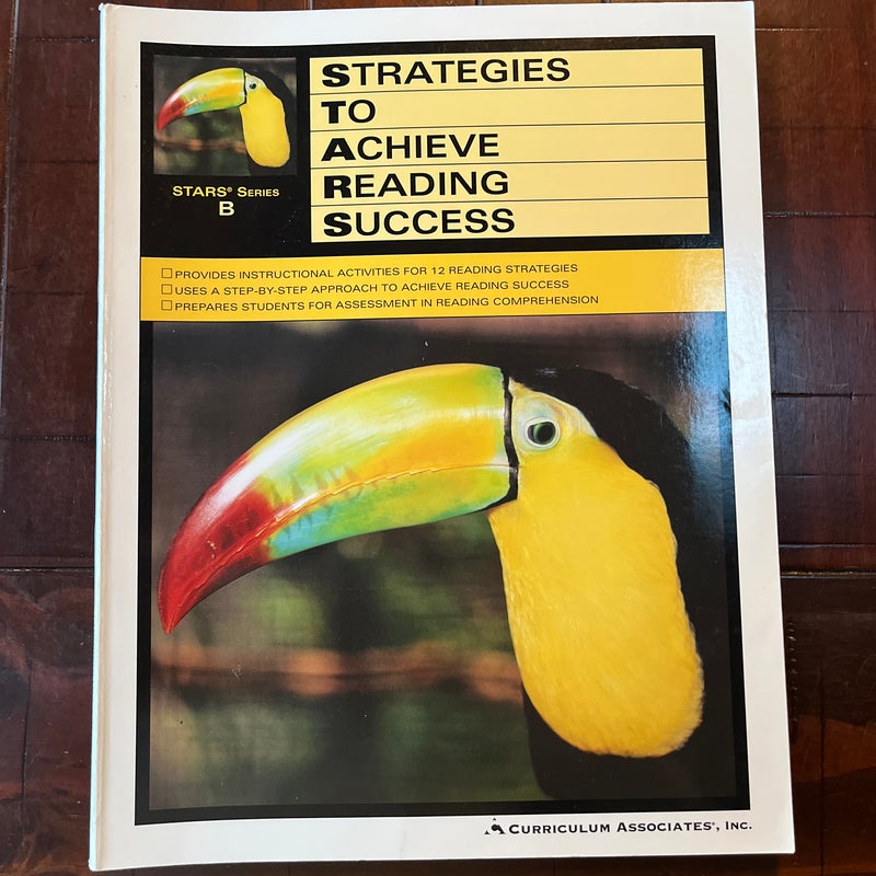 Strategies to Achieve Reading Success by Curriculum Associates Staff