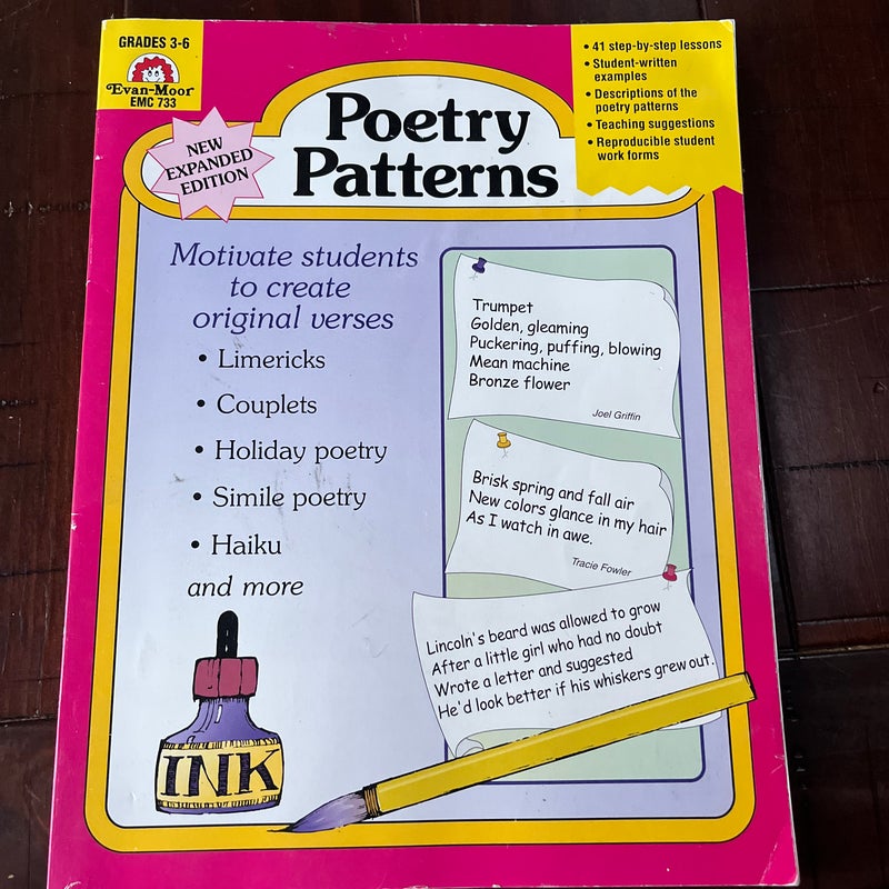 Poetry Patterns by Evan-Moor Educational Publishers