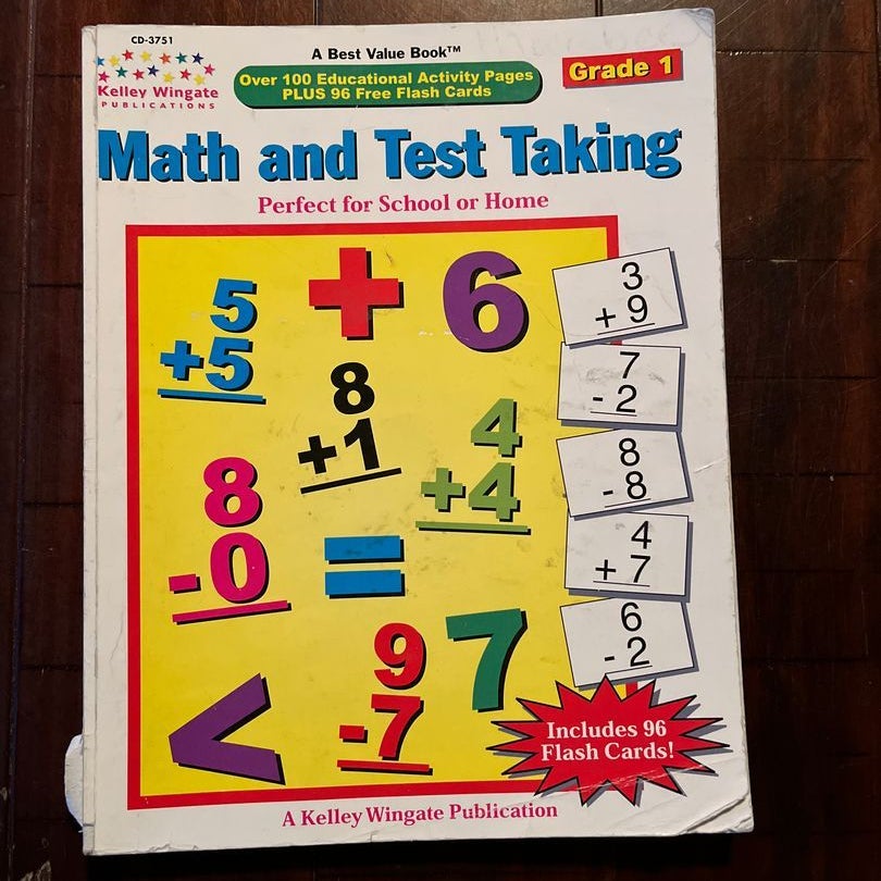 Math and Test Taking Grade 1 by Patricia Pedigo, Roger DeSanti