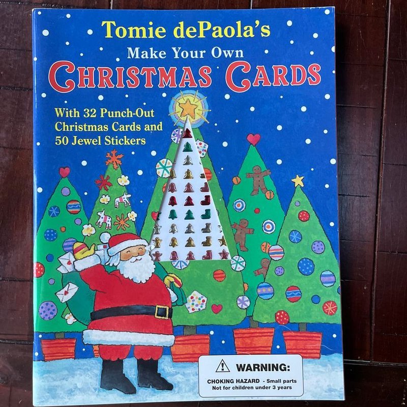 Make Your Own Christmas Cards by Tomie dePaola