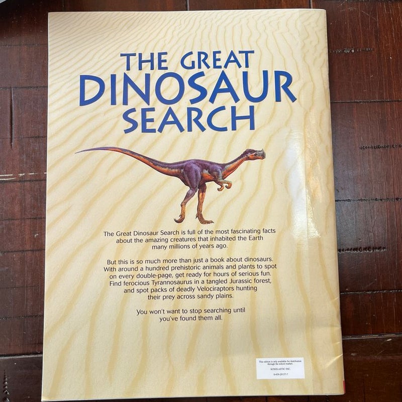 The Great Dinosaur Search by , Paperback | Pangobooks