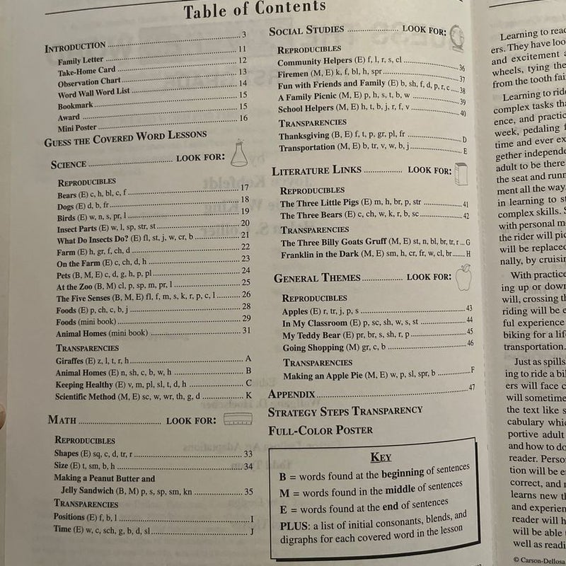 Guess the Covered Word for First Grade by Joyce Kohfeldt, Annie King ...