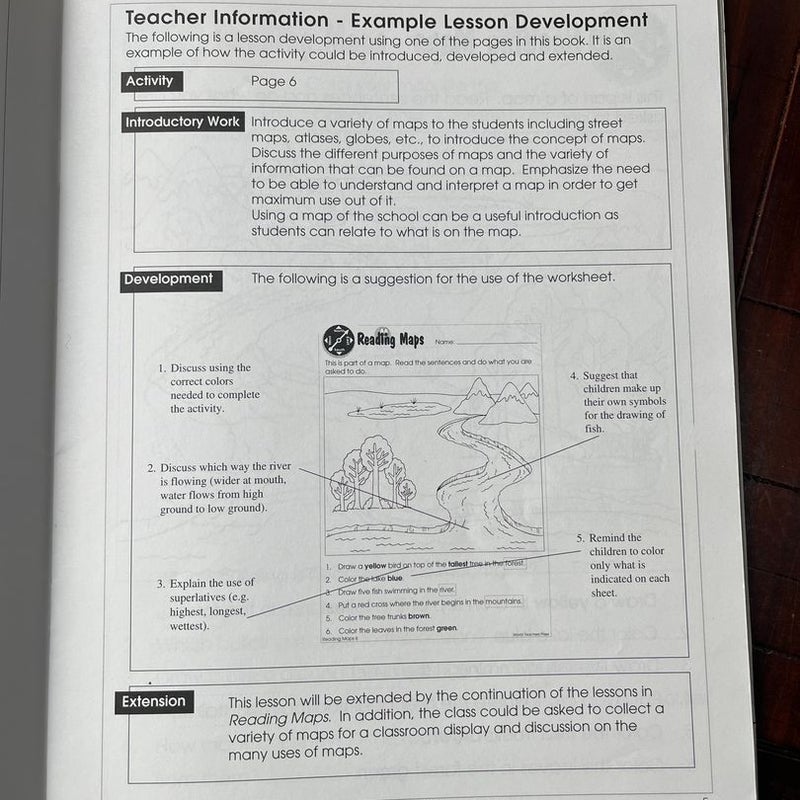Reading Maps Grades 2-3 by George Moore, Paperback | Pangobooks
