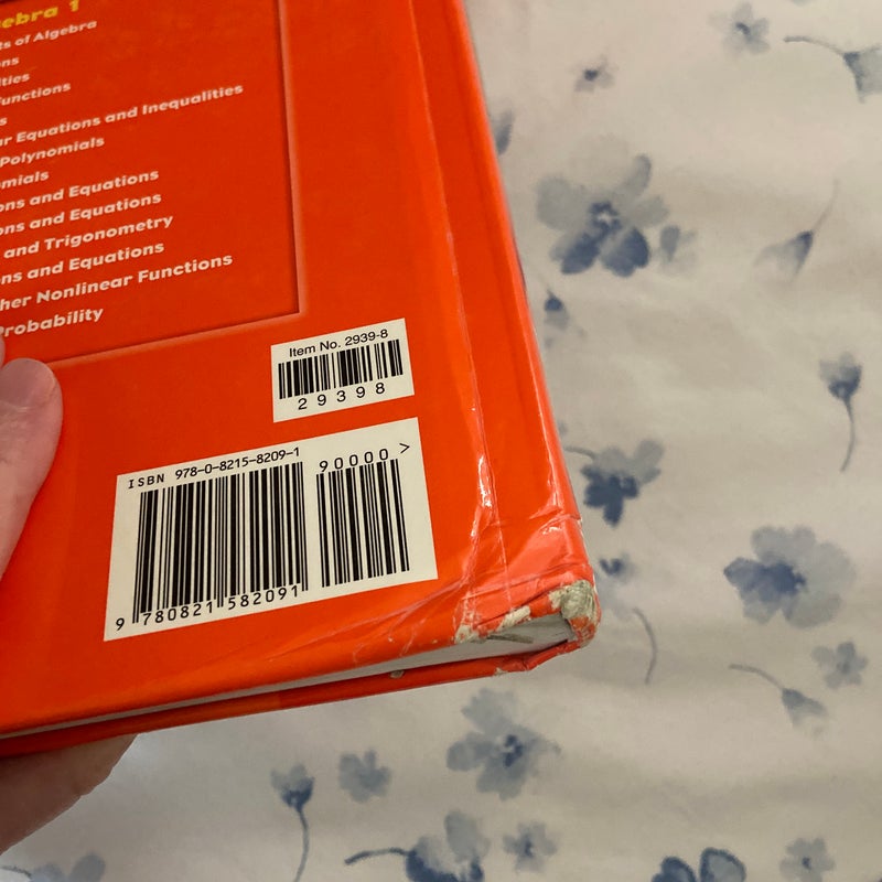 Algebra 1 by , Hardcover | Pangobooks